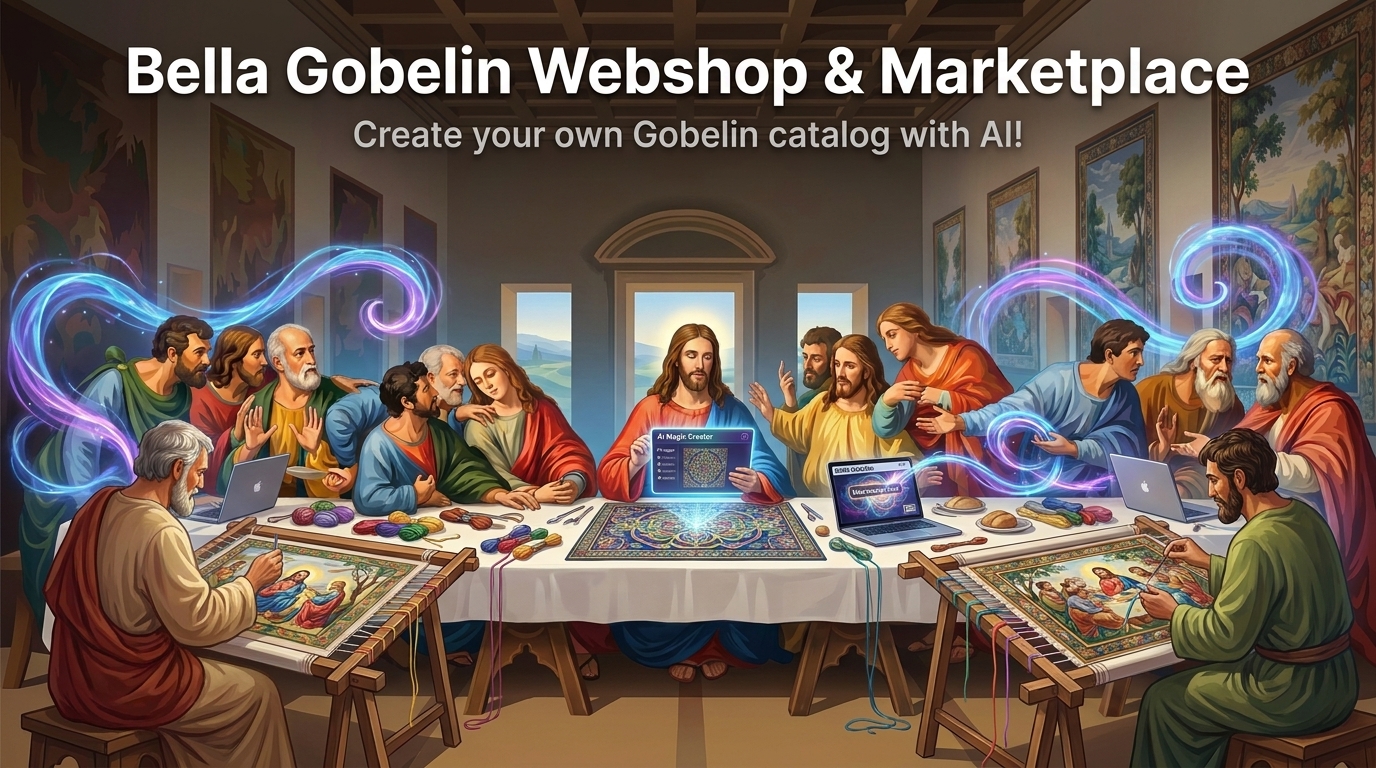 Gobelin-Stickbilder, Halber Kreuzstich Stickpackungen jetzt 20% reduziert